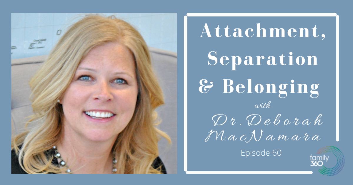 Ep. 60 - Dr. Deborah MacNamara - Attachment, Separation & Belonging ...